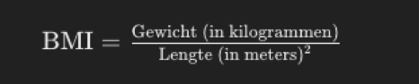 Body mass index (BMI) - uitleg, berekening en betekenis